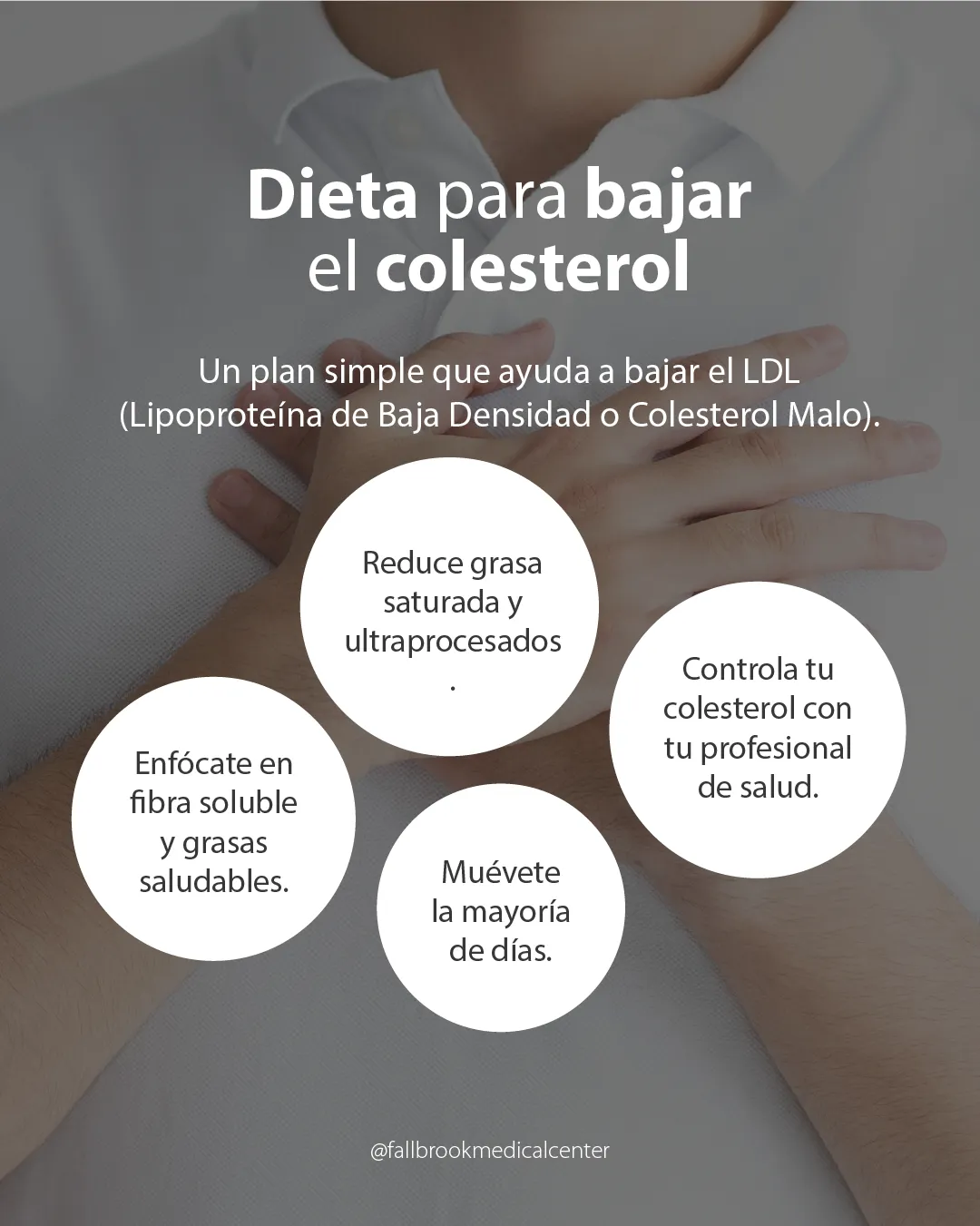 Dieta para bajar el colesterol: guía práctica y menú semanal